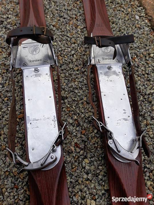 Stare drewniane narty 1908 Szklarska Poręba - Sprzedajemy.pl