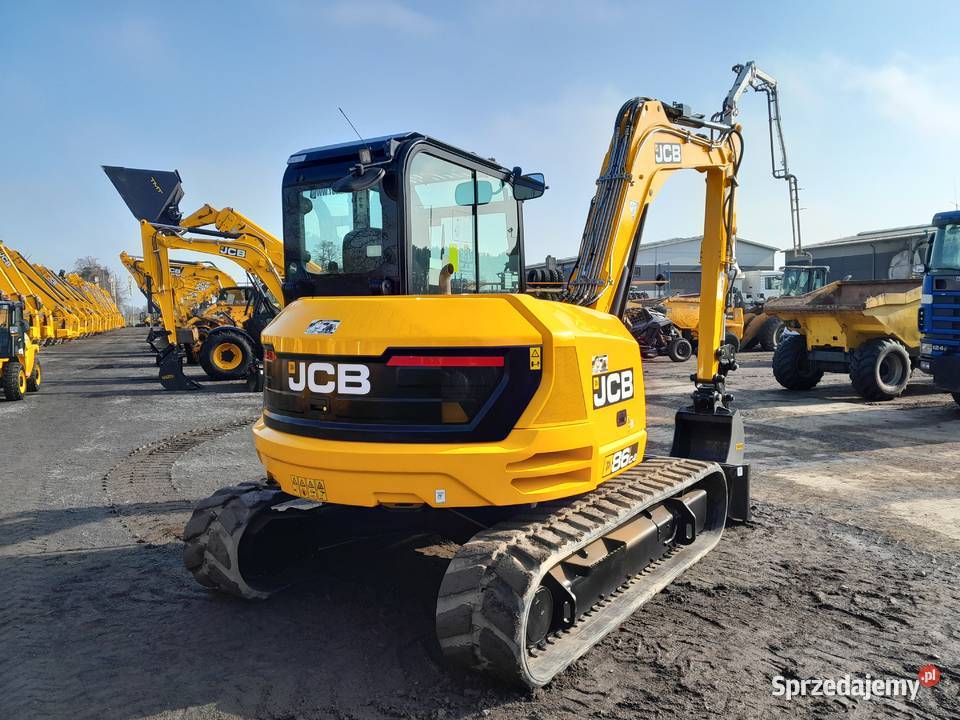JCB 86C-2 2022R KOPARKA GĄSIENICOWA 8TON CAT KUBOTA VOLVO Krotoszyn - Sprzedajemy.pl