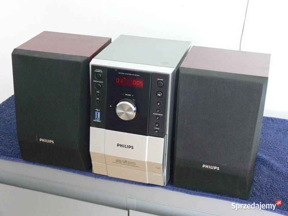 Wieża Philips USB mp3 CD AUX radio mag. WYSYŁKA. Jasło - Sprzedajemy.pl