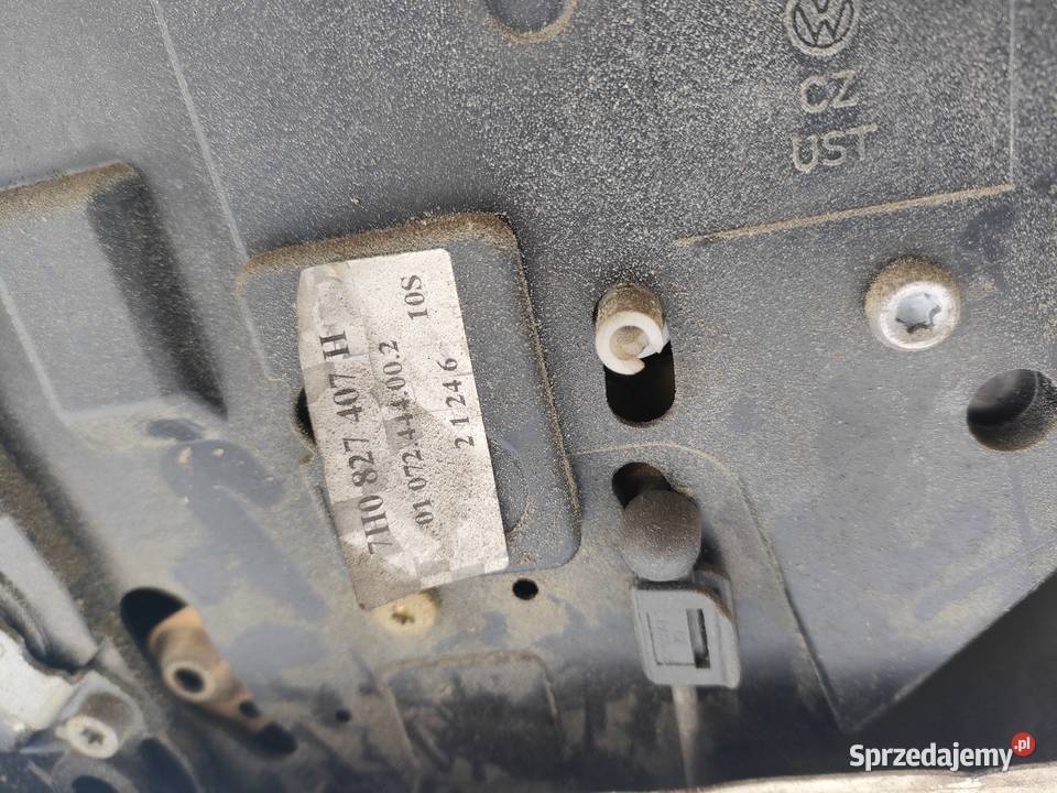 VW t5 zamek klapy 7H0 827 407 H Skoczów - Sprzedajemy.pl