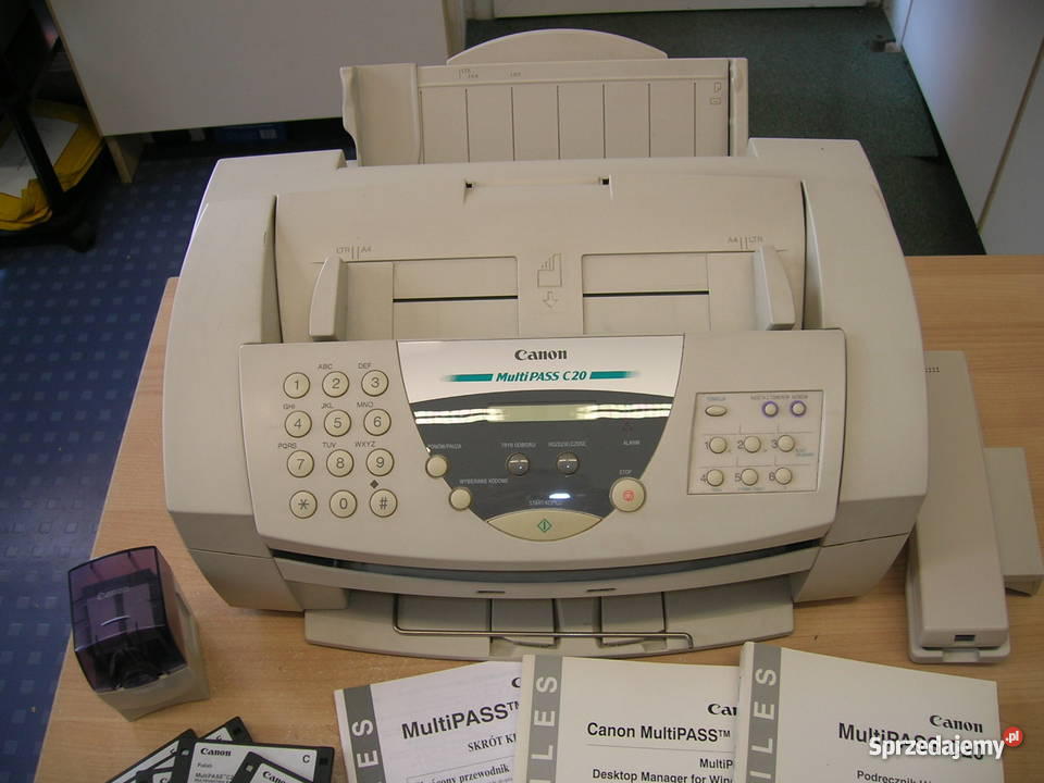 Drukarka Urządzenie wielofunkcyjne CANON MultiPASS C20 zabytek z lat 90 ...