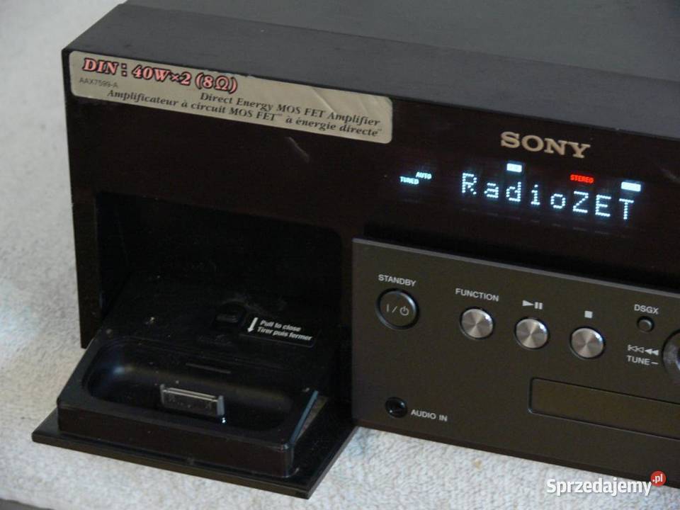 Amplituner Sony USB mp-3 CD RDS AUX. WYSYŁKA Jasło - Sprzedajemy.pl