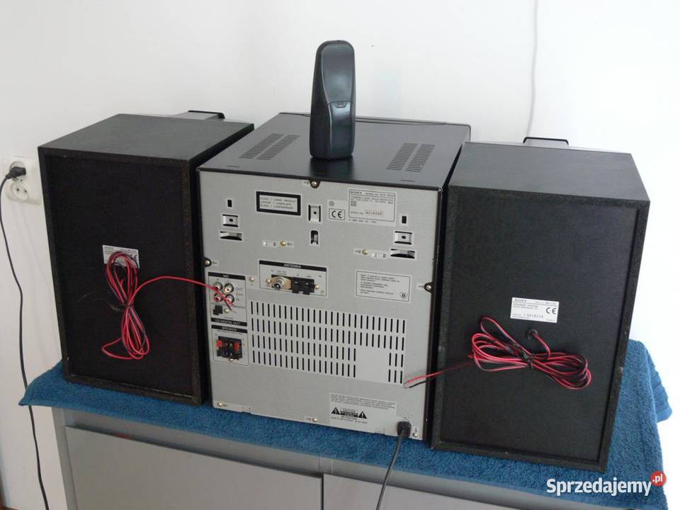 Mocna wieża Sony RX-50 pilot kolumny. WYSYŁKA. Katowice - Sprzedajemy.pl