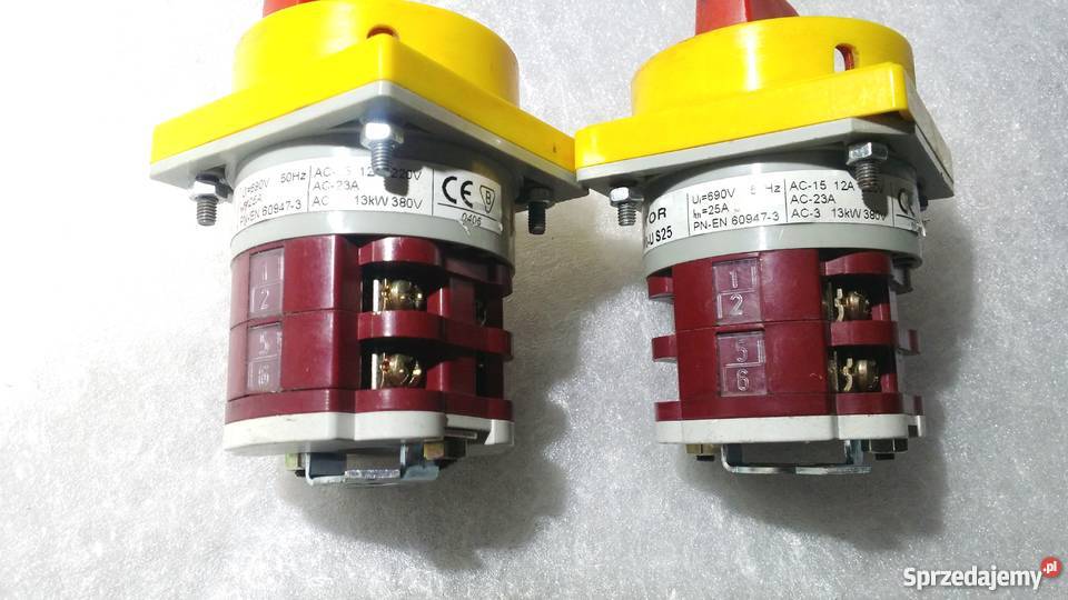 145 - Wyłącznik Apator zatablicowy 4G25-10-U S25 Elbląg - Sprzedajemy.pl