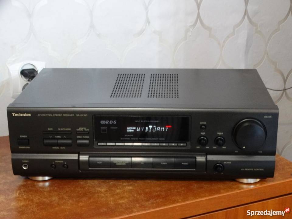 Wzmacniacz z radiem Technics SA-GX180 mocny..WYSYŁKA. Jasło - Sprzedajemy.pl