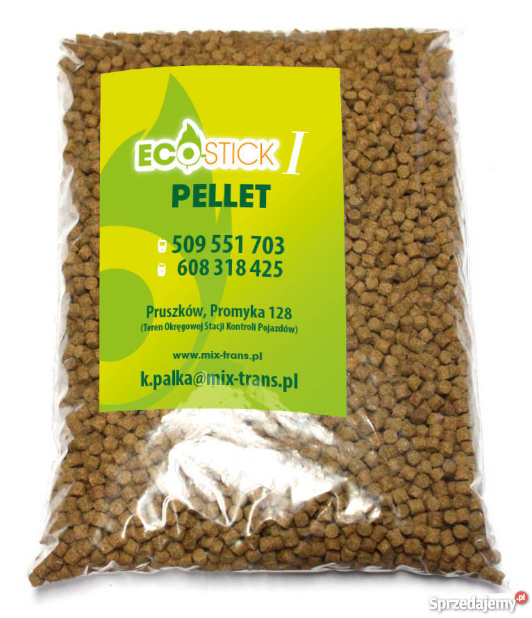 Pellet Pelet Eco-Stick I 6 mm Pruszków ul.Promyka 128 - Sprzedajemy.pl