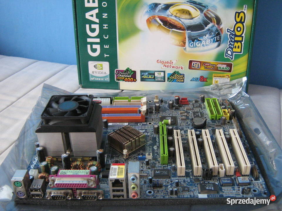 Płyta główna Gigabyte K7 Triton + procesor AMD Athlon XP 110 Krapkowice ...