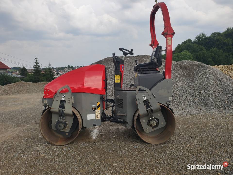 mini walec ammann arx26 nie bomag, hamm, jcb, 867mth, 2014r. Przeginia ...