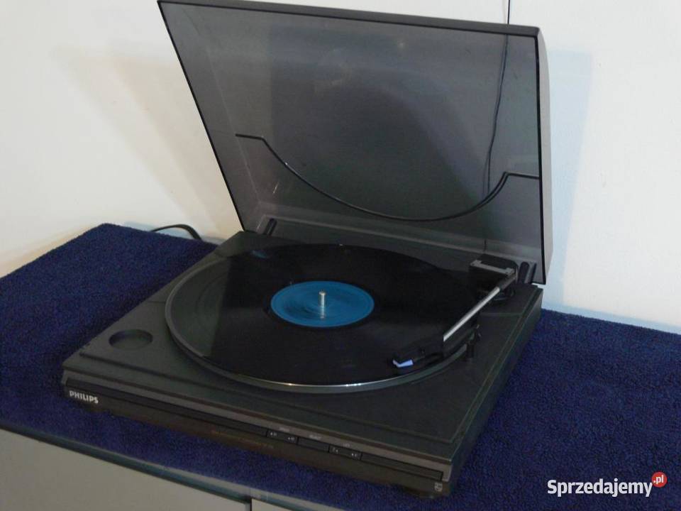 Gramofon Philips ładny i sprawny z igłą. WYSYŁKA. Jasło - Sprzedajemy.pl