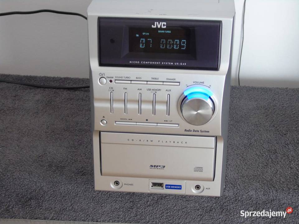 Wieża JVC USB mp-3 CD RDS AUX. WYSYŁKA. Jasło - Sprzedajemy.pl