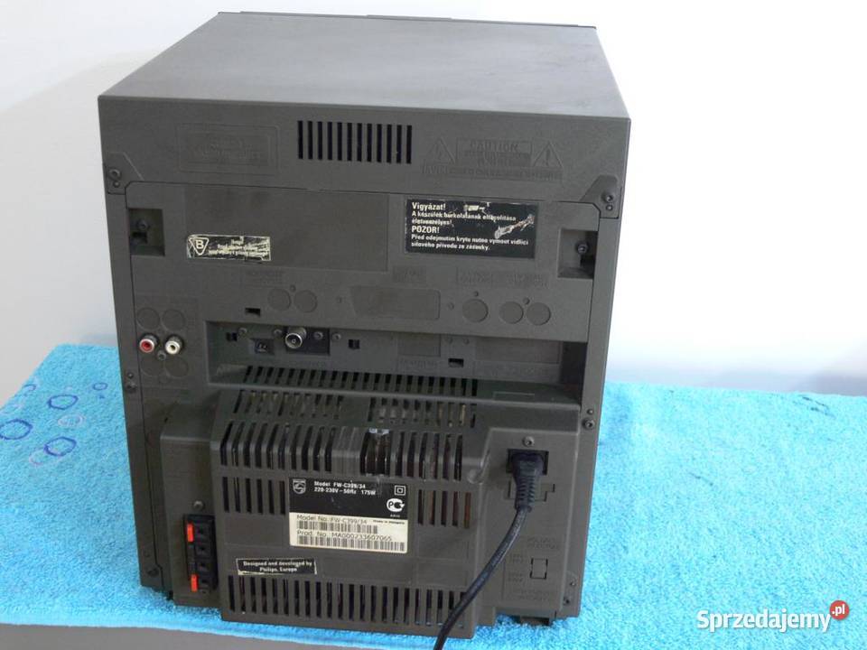 Wieża Philips FW-C399 CD , Mag. AUX RDS mocna . WYSYŁKA. Jasło ...