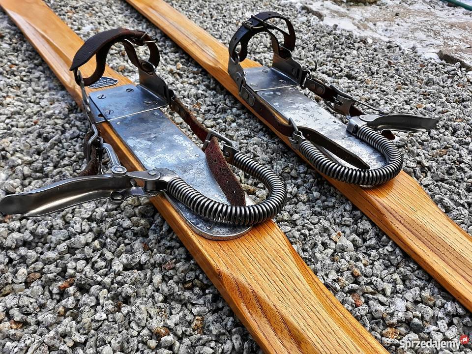 Stare drewniane narty 1930 Szklarska Poręba - Sprzedajemy.pl