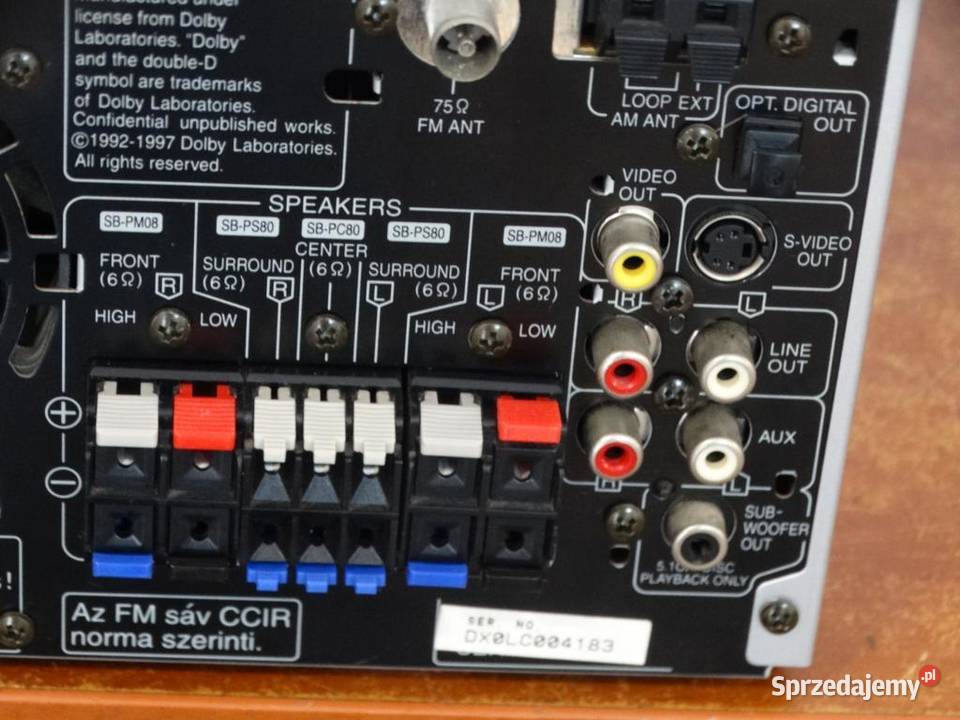 Amplituner z CD Panasonic mocny. WYSYŁKA. Jasło - Sprzedajemy.pl