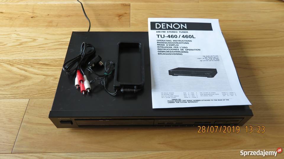 DENON TU-460 Super tuner. Doskonały dźwięk komplet Wrocław - Sprzedajemy.pl