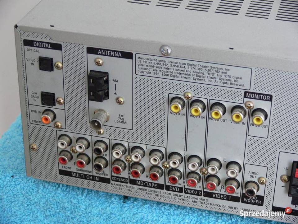 Amplituner Sony STR-DE595 mocny i sprawny. WYSYŁKA. Jasło - Sprzedajemy.pl