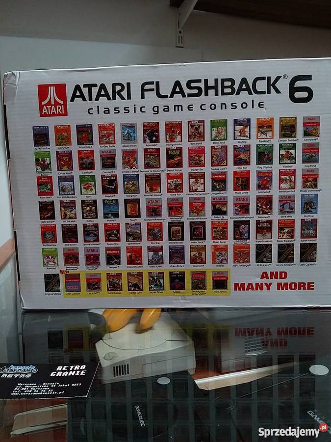 Atari Flashback 6 Classic Game Console Warszawa - Sprzedajemy.pl