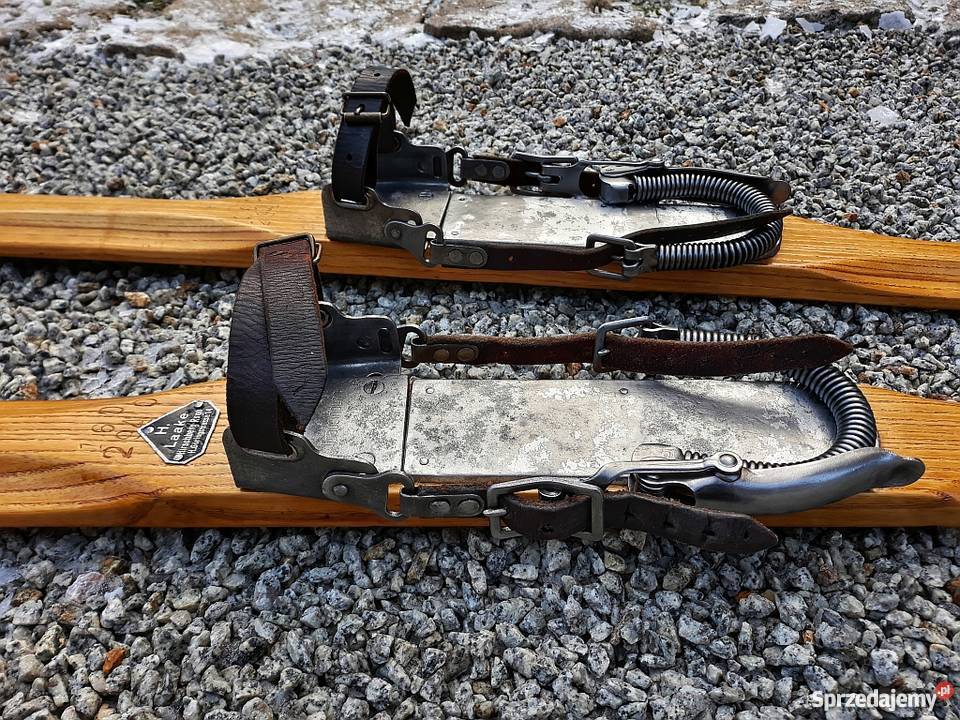 Stare drewniane narty 1930 Szklarska Poręba - Sprzedajemy.pl