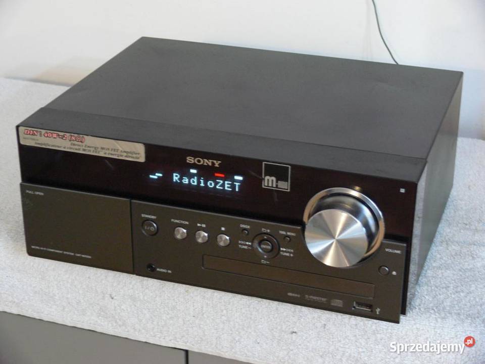 Amplituner Sony USB mp-3 CD RDS AUX. WYSYŁKA Jasło - Sprzedajemy.pl
