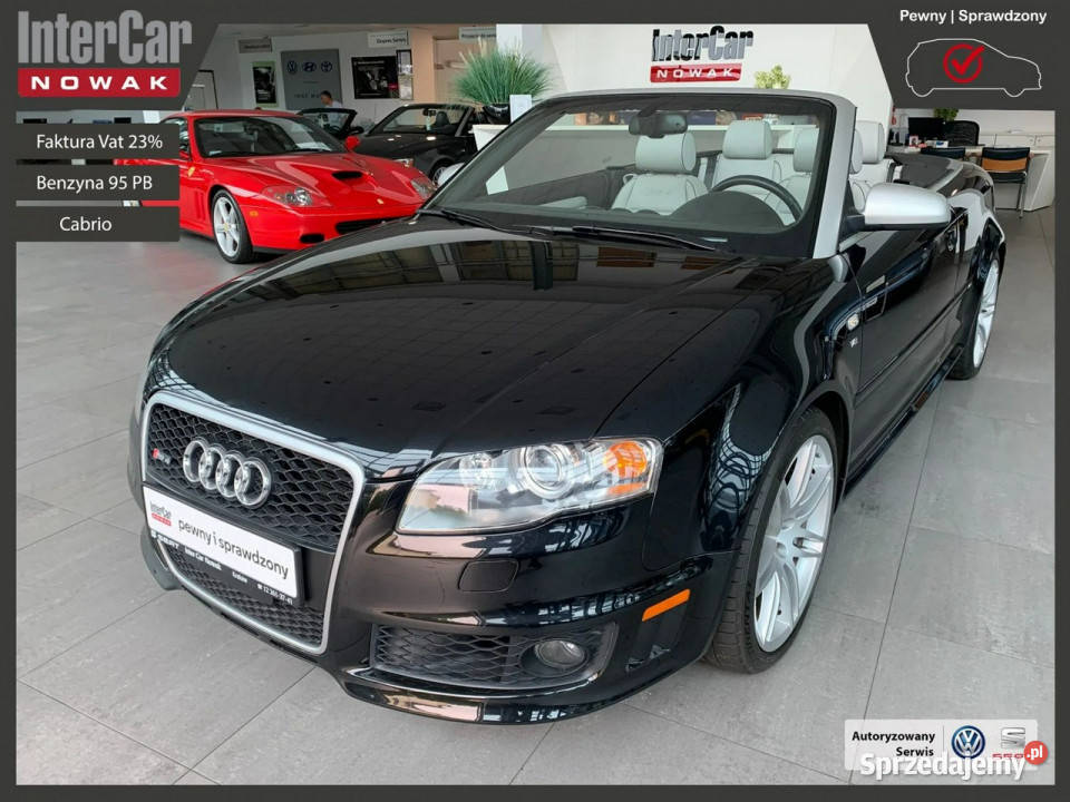 Audi RS4 4.2 420 km Quatrro Cabrio Manual Faktura VAT 23% B7 (2006-2008 ...