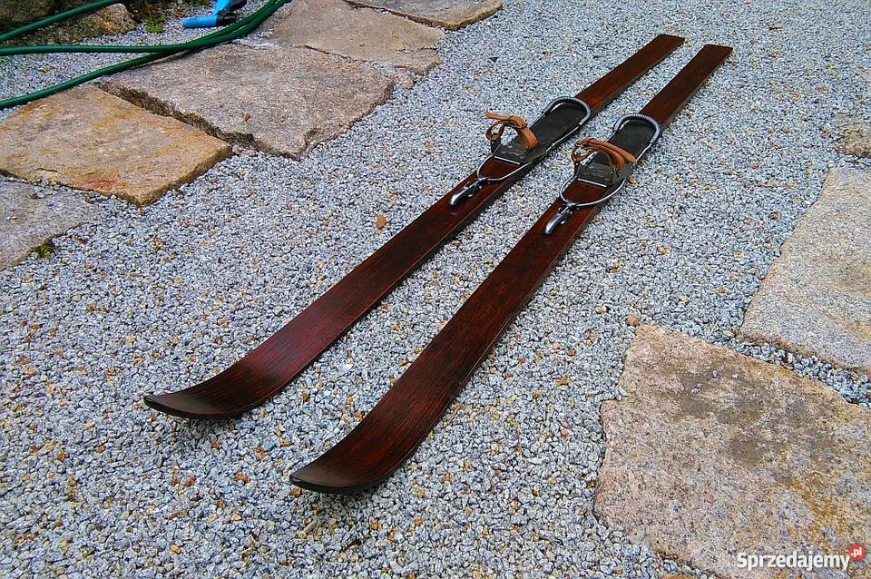 Stare drewniane narty Mesta Pionier-S Szklarska Poręba - Sprzedajemy.pl
