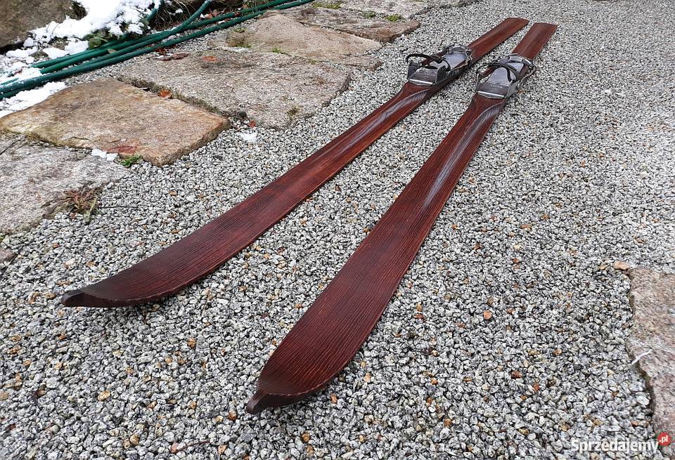 Stare drewniane narty 1908 Szklarska Poręba - Sprzedajemy.pl