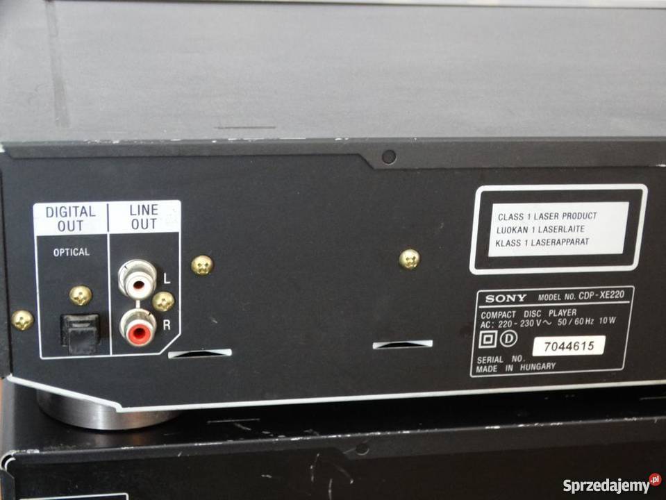 Amplituner Sony z CD mocny i sprawny. WYSYŁKA. Jasło - Sprzedajemy.pl