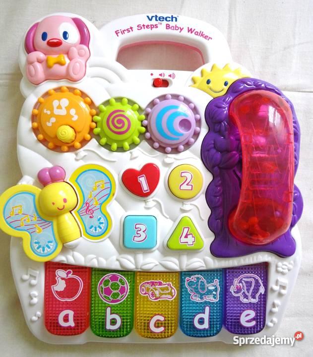 VTech Interaktywny Chodzik Pchacz Różowy SaNdRa - Sprzedajemy.pl