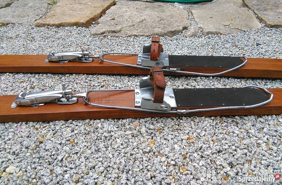 Stare drewniane narty Szklarska Poręba - Sprzedajemy.pl