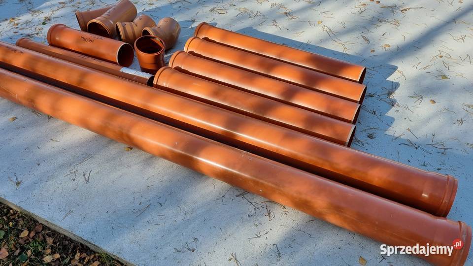 Rura Rury PCV 160 SN4 SN8 110 KANALIZACJA Daleszyce - Sprzedajemy.pl