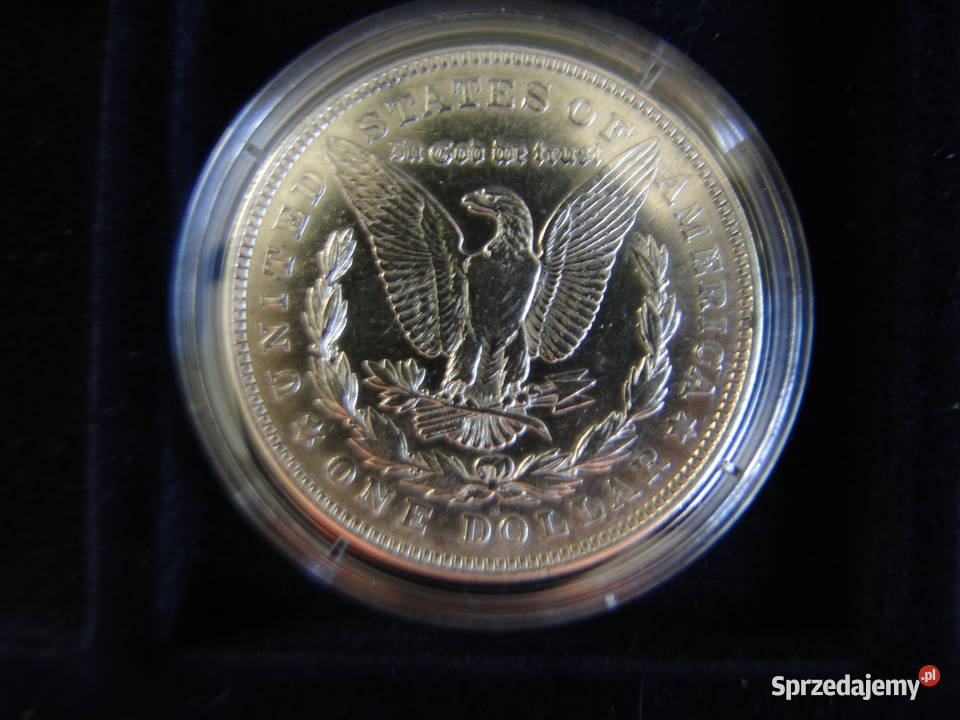Srebrna moneta 1 Dollar Morgan Dollar USA 1921 Warszawa - Sprzedajemy.pl