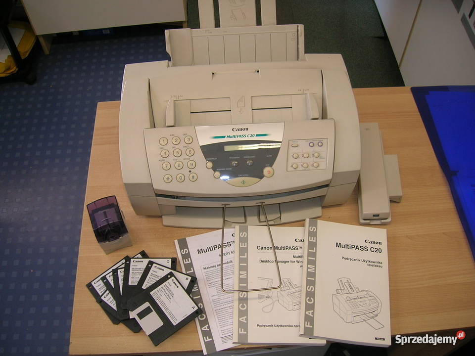 Drukarka Urządzenie wielofunkcyjne CANON MultiPASS C20 zabytek z lat 90 ...