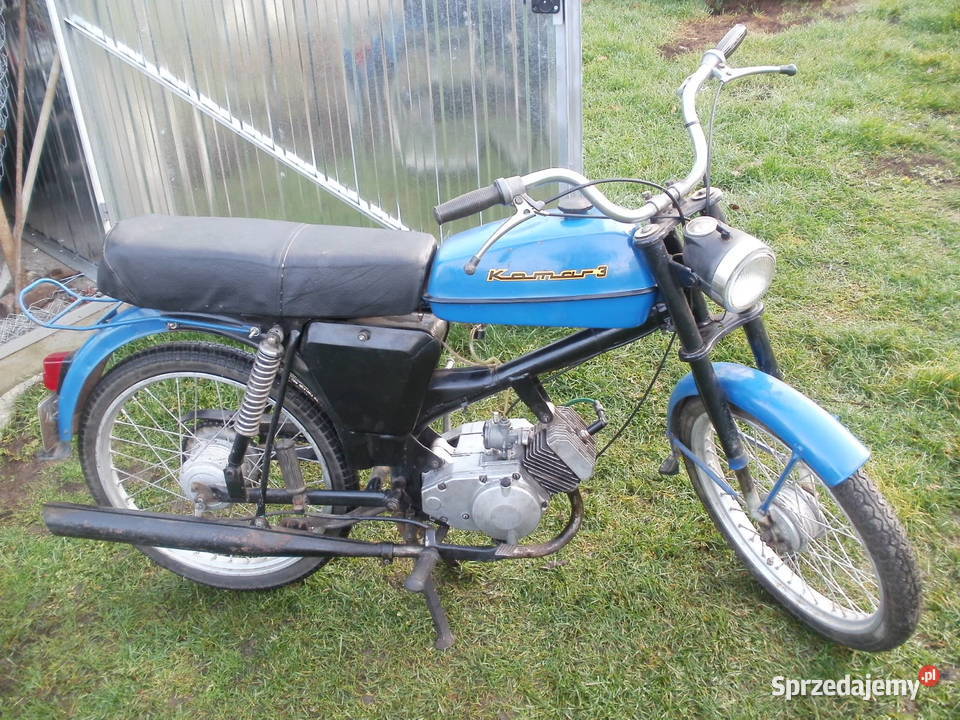 Romet Ogar T1 3 biegi z dokumentami OC biała tablica i Komar Żnin ...