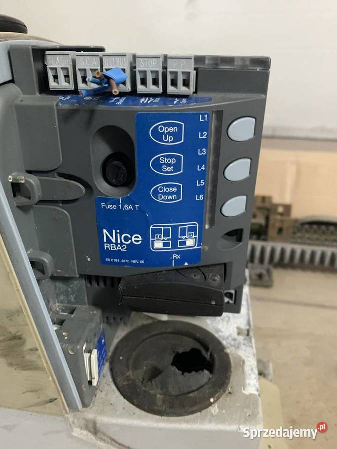 Napęd do bramy przesuwnej NICE ROBUS 350 Brodnica - Sprzedajemy.pl