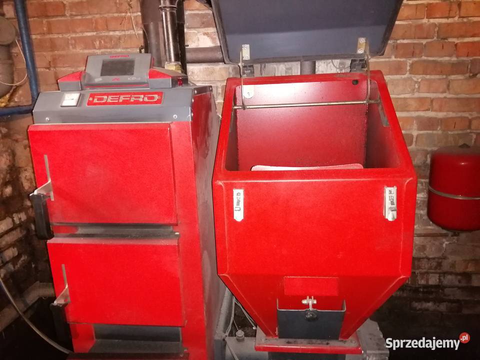 Piec Defro komfort eko 12 12kW, z podajnikiem Bibice - Sprzedajemy.pl