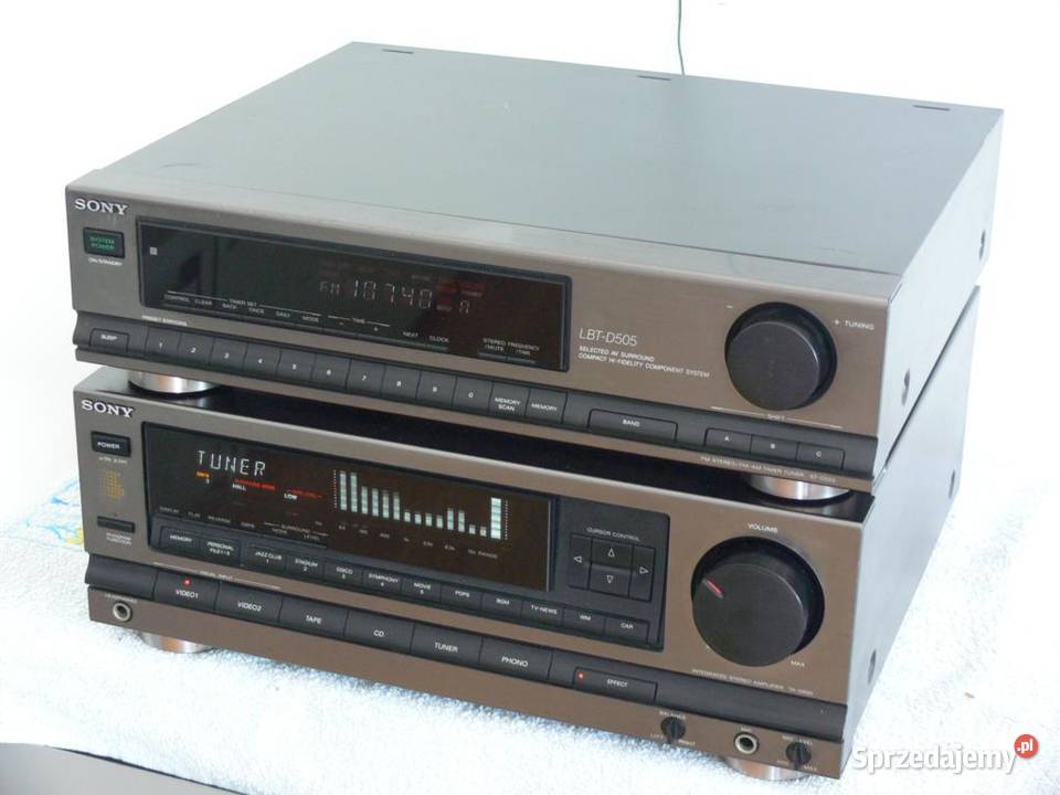 Wzmacniacz, korektor i tuner Sony LBT-D505. WYSYŁKA Jasło - Sprzedajemy.pl