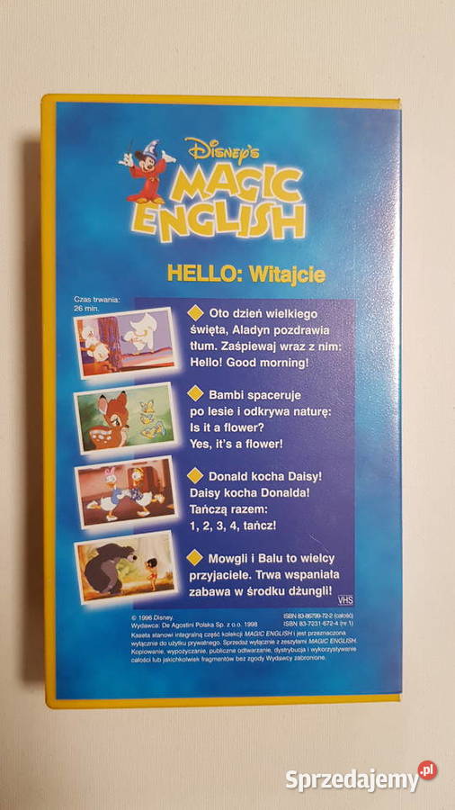Magic English, Hello: Witajcie. Disney. Warszawa - Sprzedajemy.pl