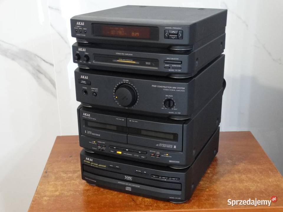 Wieża Akai AX-550 mocna i sprawna. WYSYŁKA. Jasło - Sprzedajemy.pl