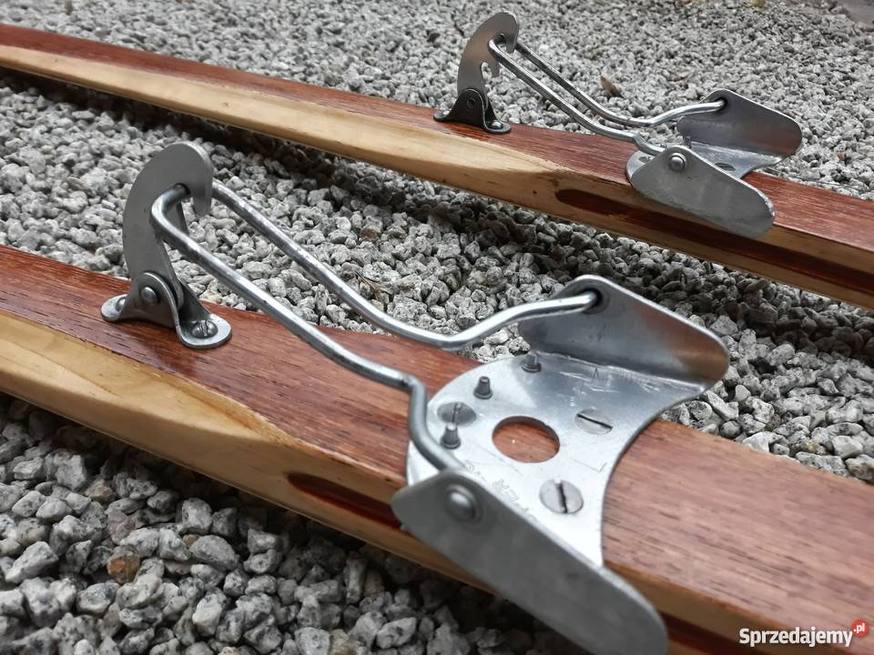 Stare drewniane narty biegowe Szklarska Poręba - Sprzedajemy.pl
