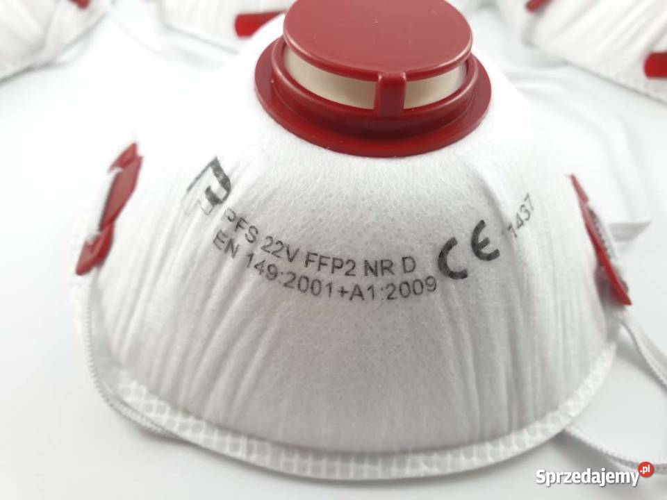 MASKA FFP2 MASECZKA FF P2 ochronna 95% półmaska maski KRAKÓW Kraków ...