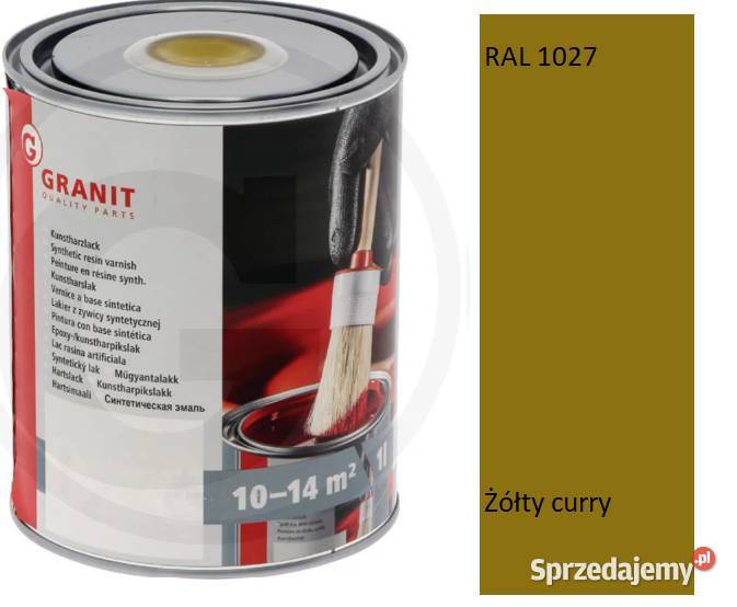 GRANIT Odcień RAL 1027 żółty curry Kowale Oleckie - Sprzedajemy.pl