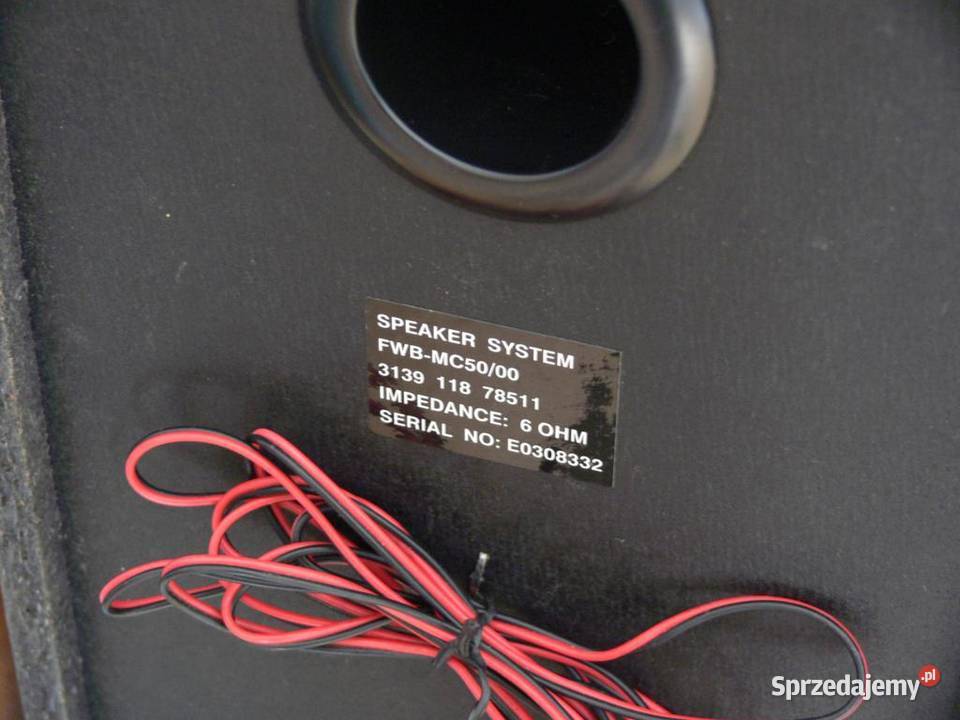 Kolumny Philips FWB-MC50 śliczne i sprawne. WYSYŁKA. Jasło - Sprzedajemy.pl