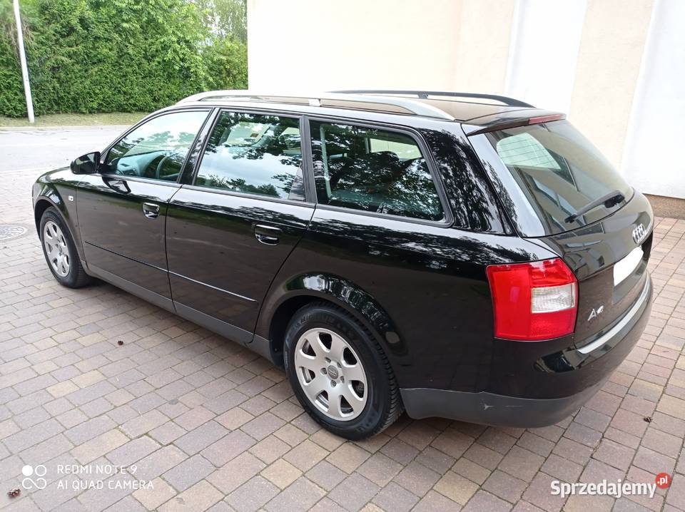 Czarne Audi a4 b6 1.9 TDI 131 KM KOMBI BOSE ! Polecam !!! Świdnik - Sprzedajemy.pl