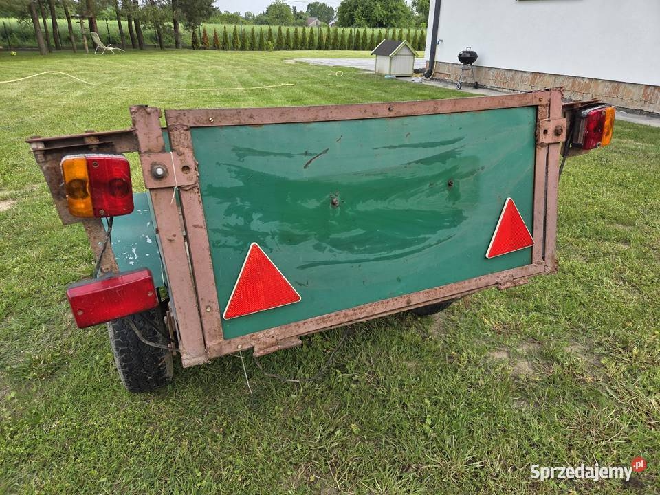 Przyczepka SAM 750 resory most polonez Kiełków - Sprzedajemy.pl