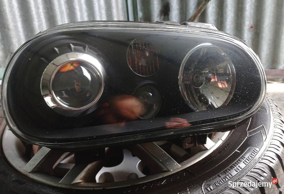 Lampy look soczewkowe Black DepoVW Golf 4 Szczecin - Sprzedajemy.pl