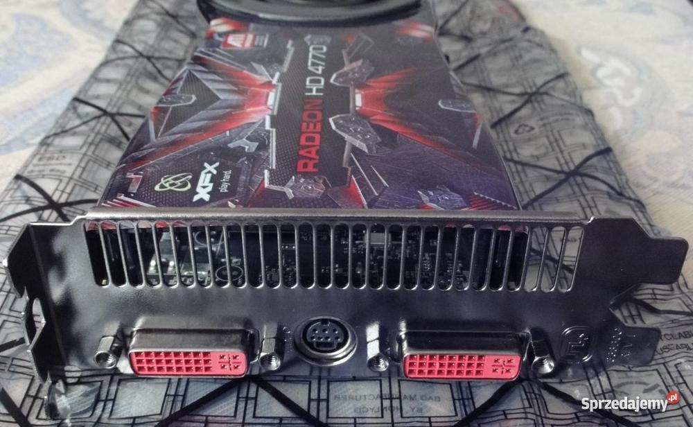 XFX Radeon HD 4770 512MB DDR5 PCI Express - Sprzedajemy.pl