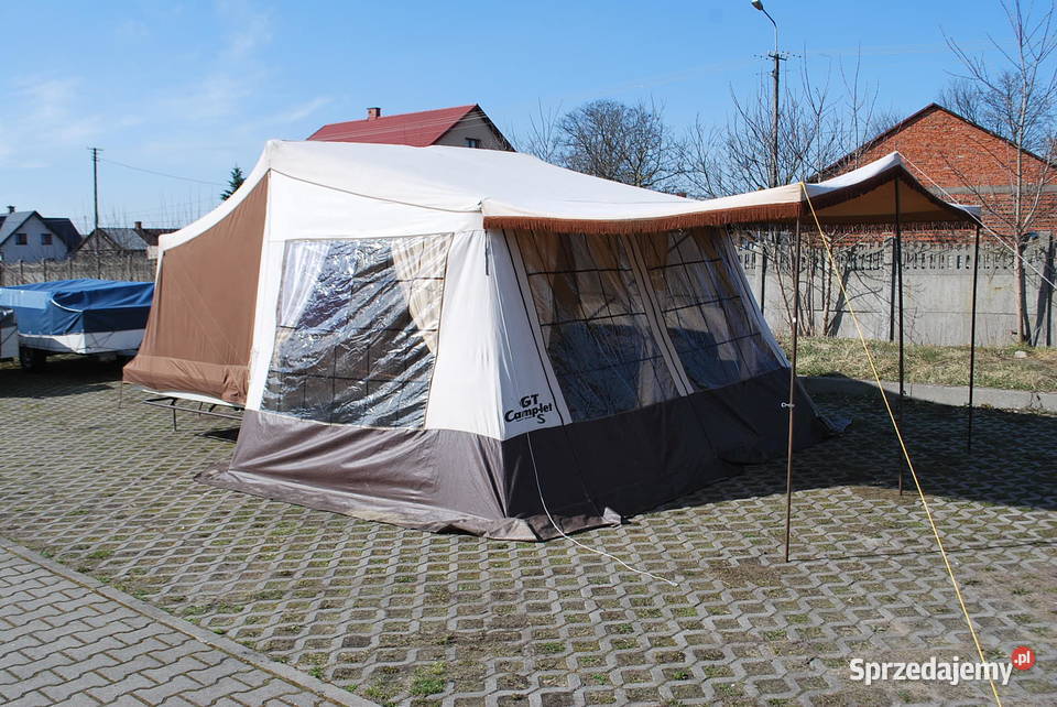 CAMP-LET GT lekka przyczepa namiotowa. Szybko się rozstawia Grzebowilk ...