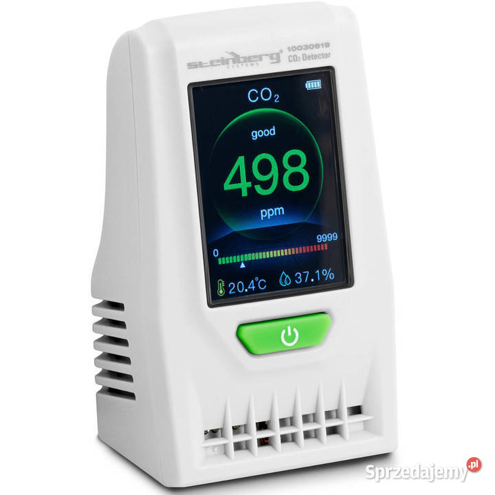 Miernik dwutlenku węgla CO2 temperatury wilgotności z datą i g qmx ...