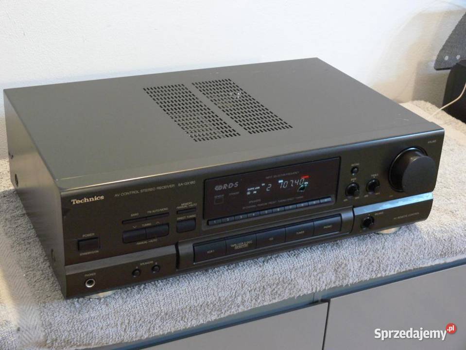 Amplituner Technics SA-GX 180 sprawny. WYSYŁKA Jasło - Sprzedajemy.pl
