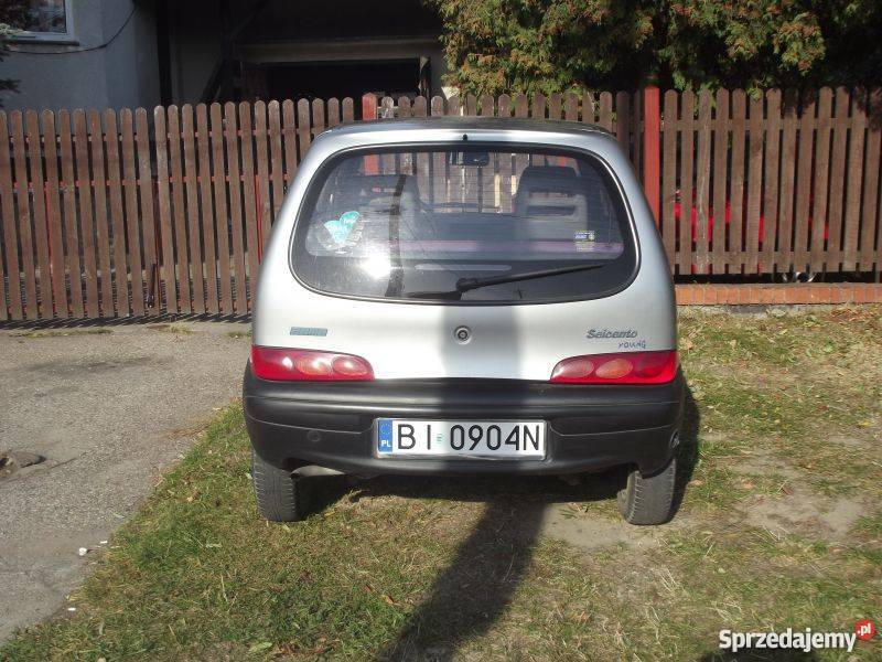 Fiat Seicento, 900cc, 1999, benzyna + gaz lpg Białystok - Sprzedajemy.pl
