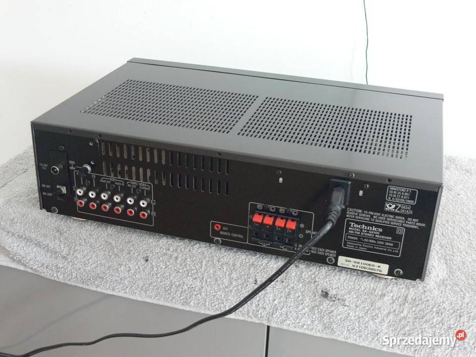 Amplituner Technics SA-GX 100 sprawny, 265 wat. WYSYŁKA Jasło - Sprzedajemy.pl